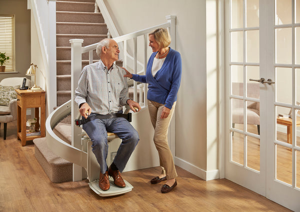 Eden Curvemaster Classic - Curved Stairlift | Eden Mobility | Stairlift
