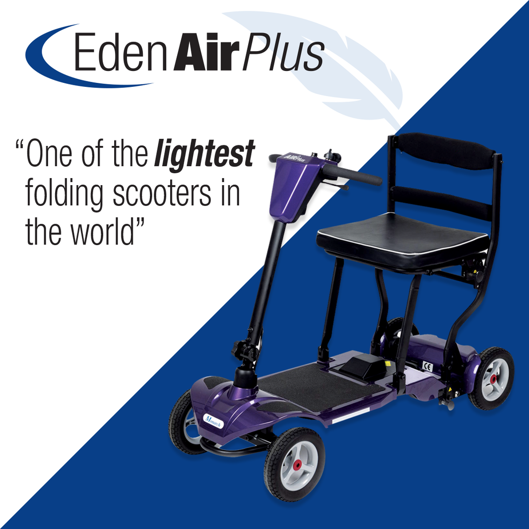 Folding Mobility Scooters | Eden Mobility