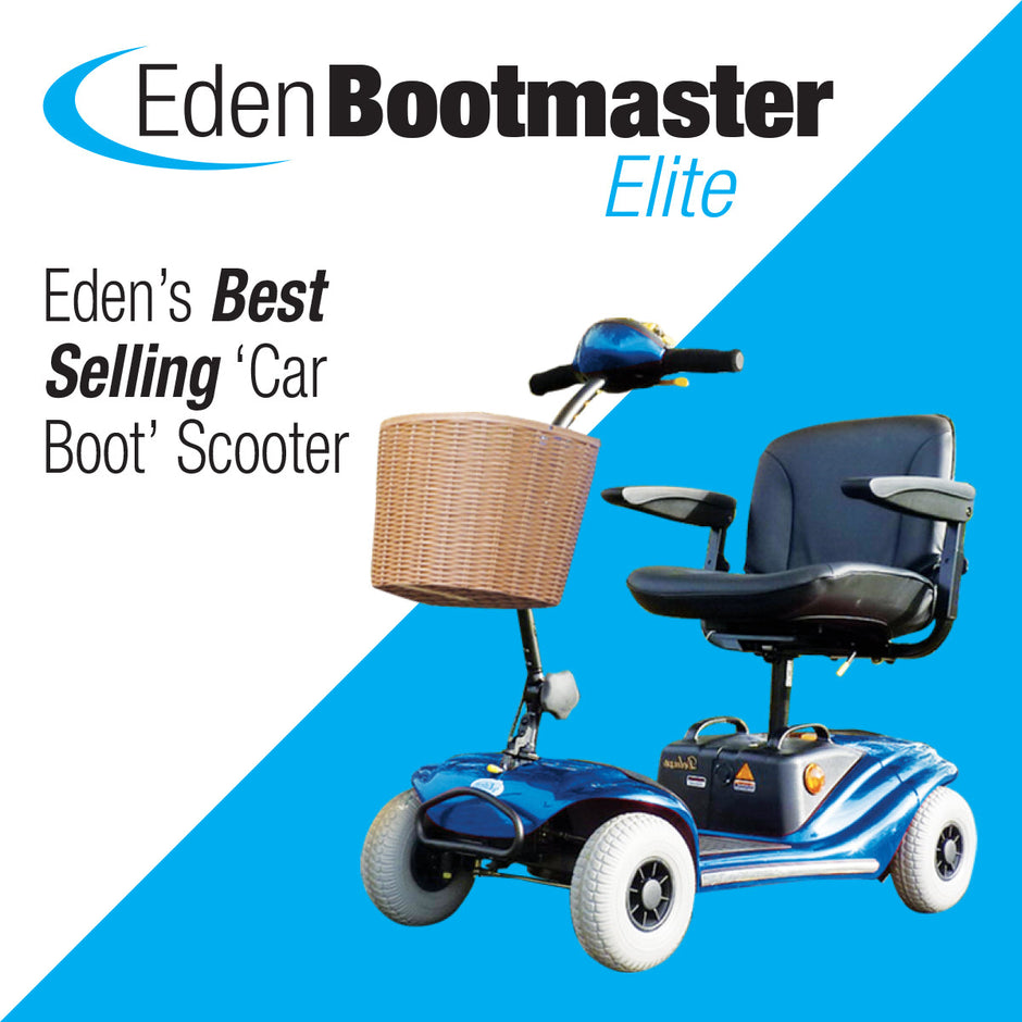 Boot Scooters | Lightweight Mobility Scooters | Eden Mobility