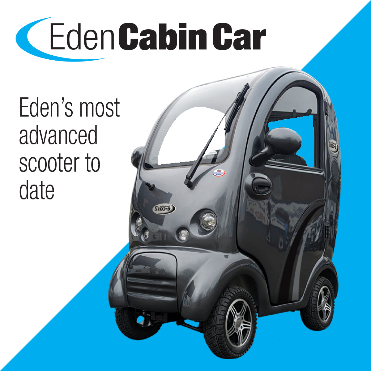 The Eden Cabin Car Mobility Scooter | Eden Mobility | Scooter