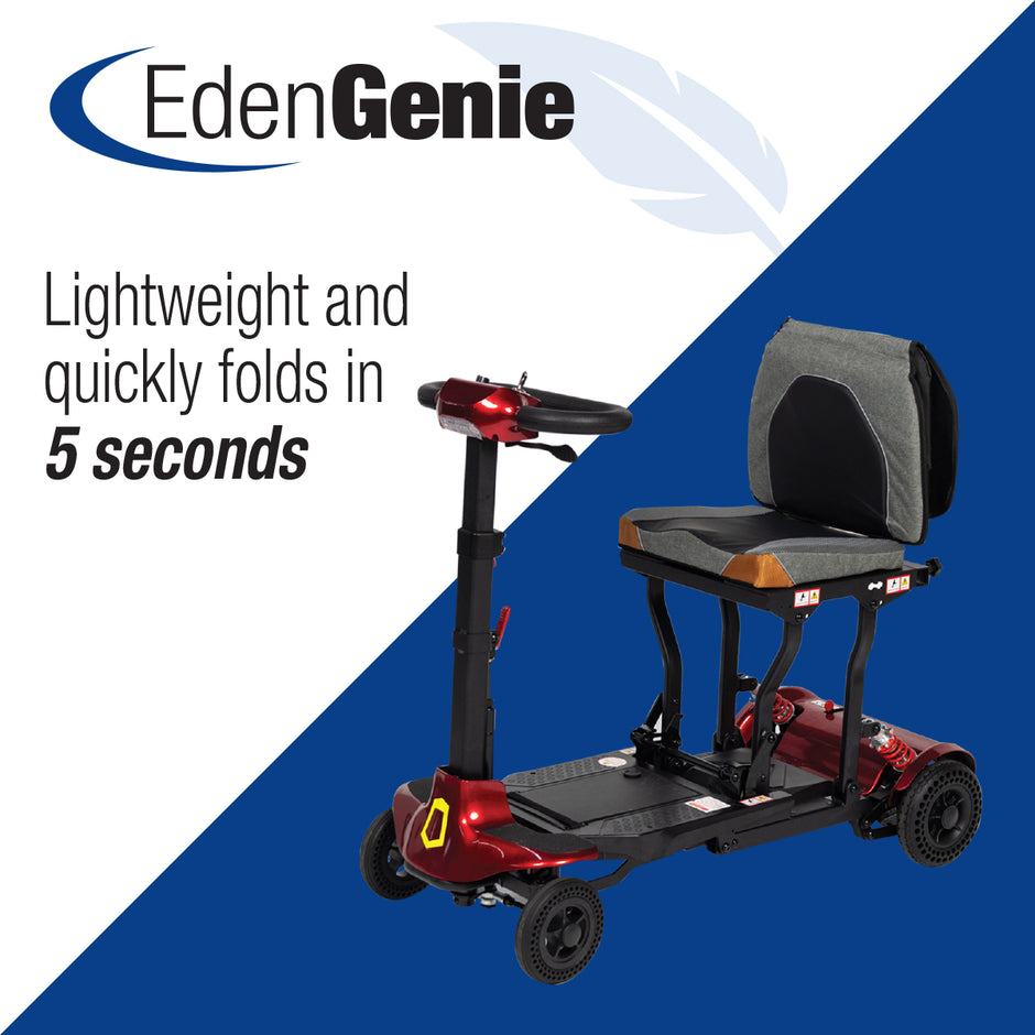 Folding Mobility Scooters | Eden Mobility