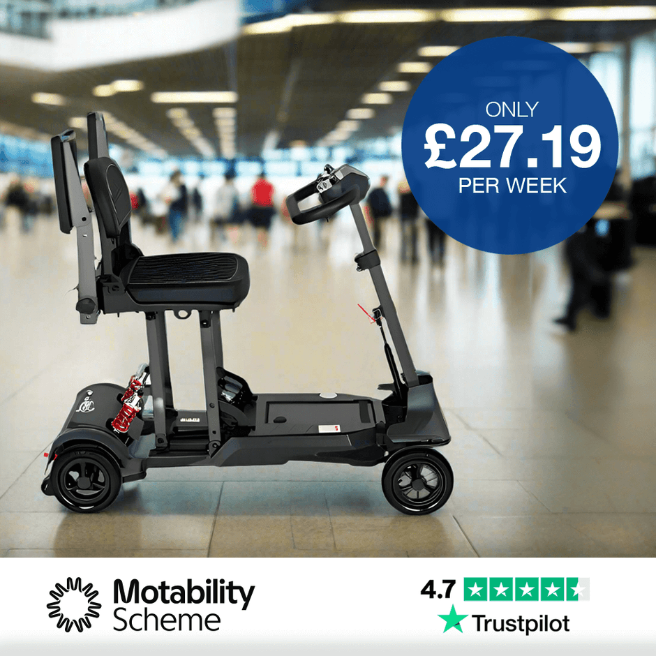 Boot Scooters | Lightweight Mobility Scooters | Eden Mobility