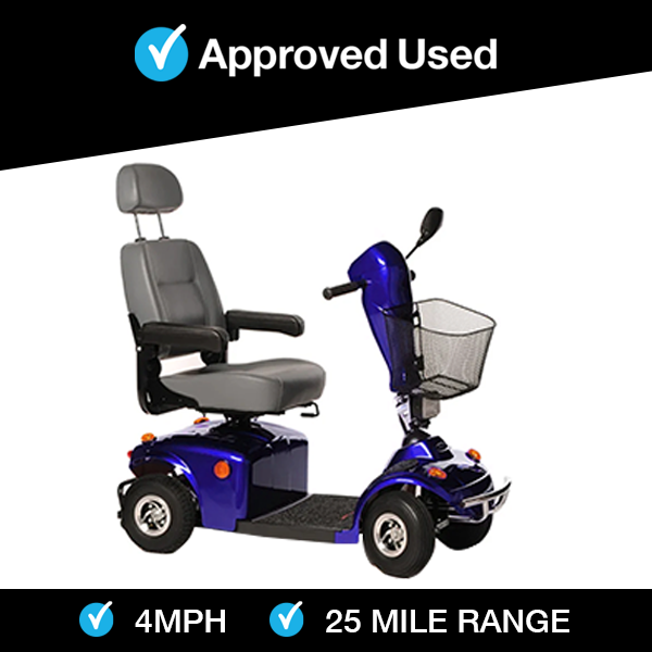 Freerider Mayfair - Blue | Wythenshawe | Eden Mobility | Mobility Scooter