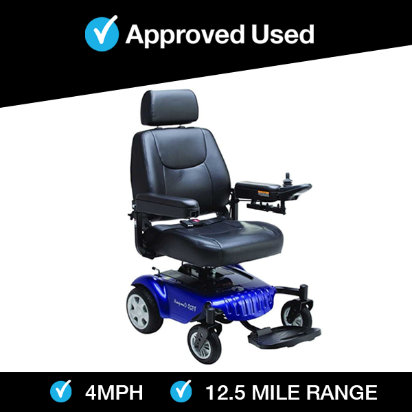 Rascal 320 (Blue) | Eden Mobility | Powerchair
