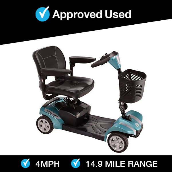 Rascal Veo Sport (Teal) | Eden Mobility | Mobility scooter