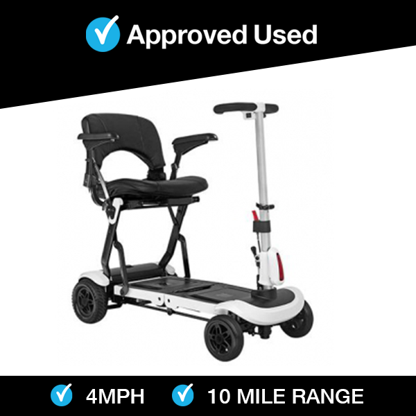 Solax Genie (White) | Eden Mobility | Mobility Scooter