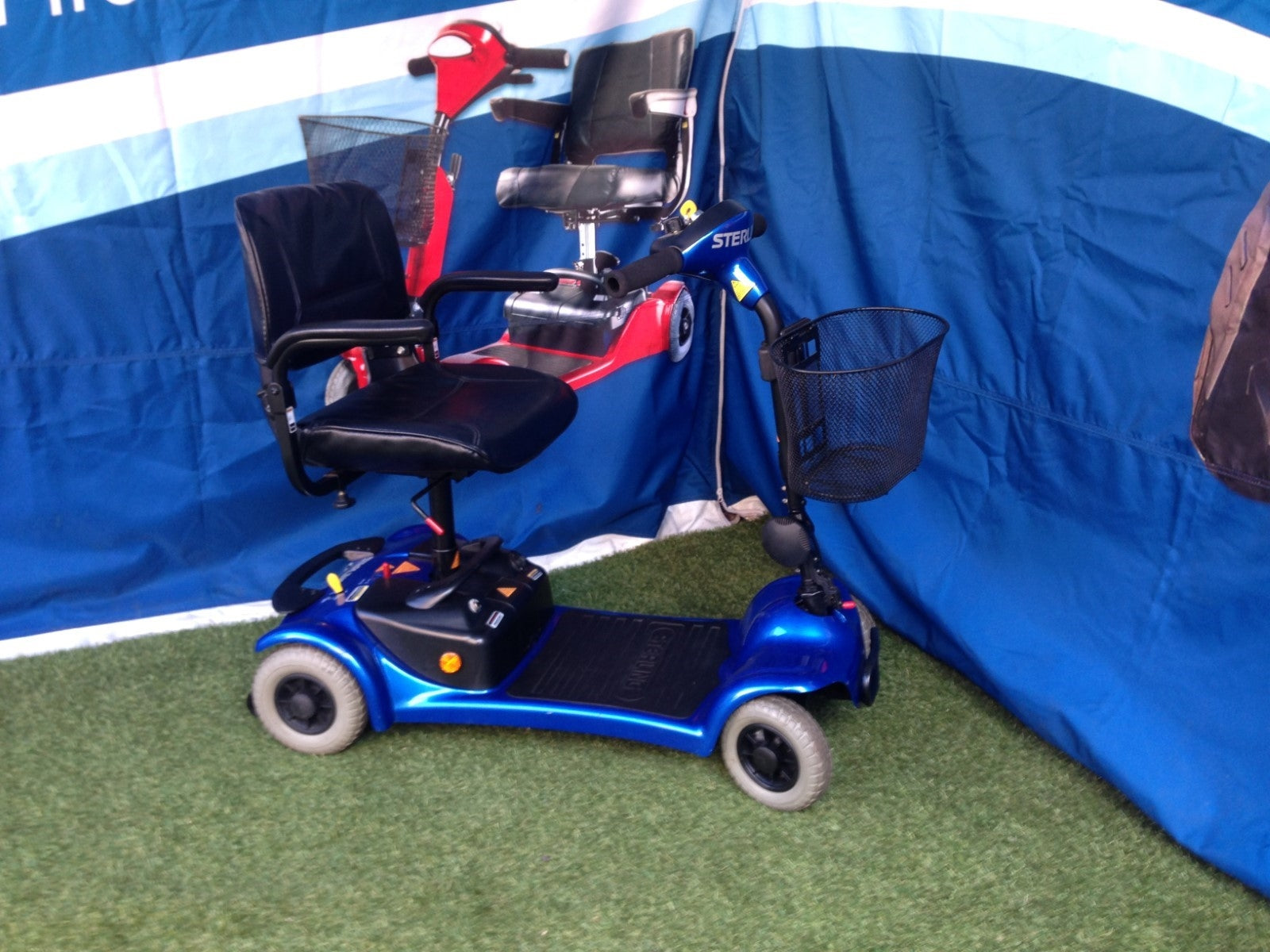 Sterling Little Gem Blue | Eden Mobility | Mobility Scooter